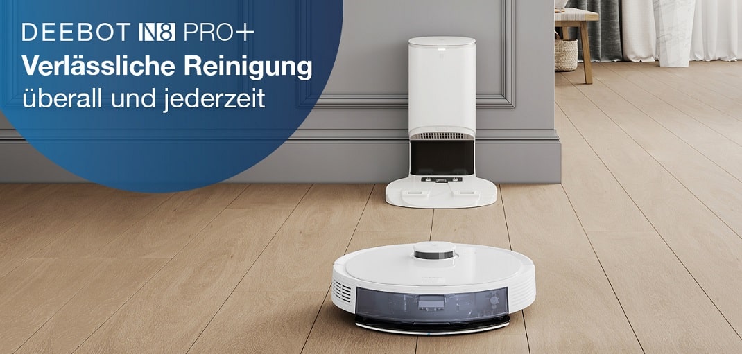 ECOVACS DEEBOT N8 PRO+ ☑️ Saugroboter Test